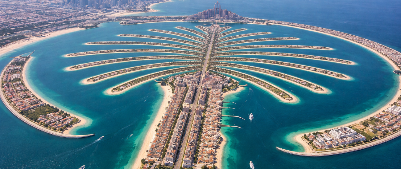 How Dubai Built a Palm-Shaped Island From the Ocean Floor – My Store